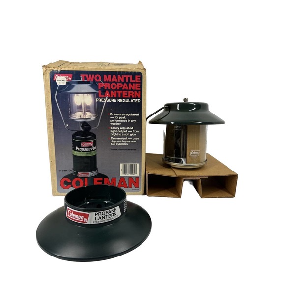 Coleman | Accents | Vintage Coleman Two Mantle Propane Lantern 552b70 New In Box No Fuel | Poshmark